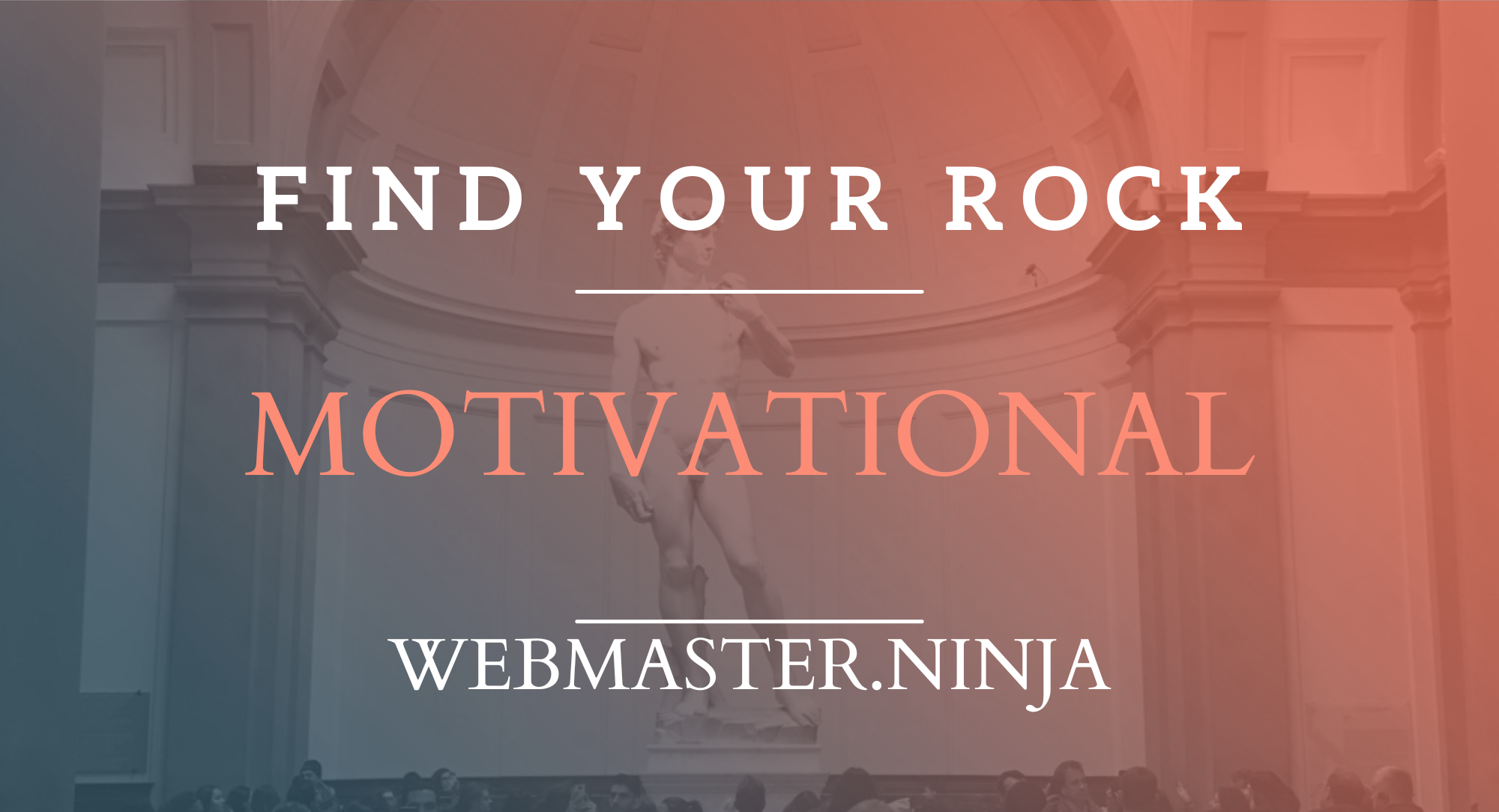 Find your rock - Webmaster Ninja